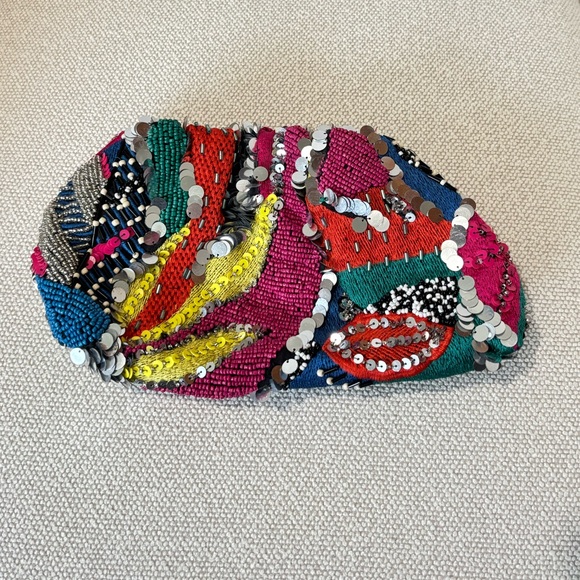 Bags | Nwot Colorful Sequin Clutch | Poshmark